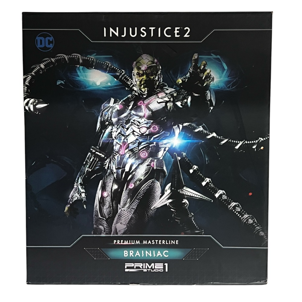 Like New DC INJUSTICE 2 PREMIUM MASTERLINE BRAINIAC 1/4 SCALE PRIME 1 ...